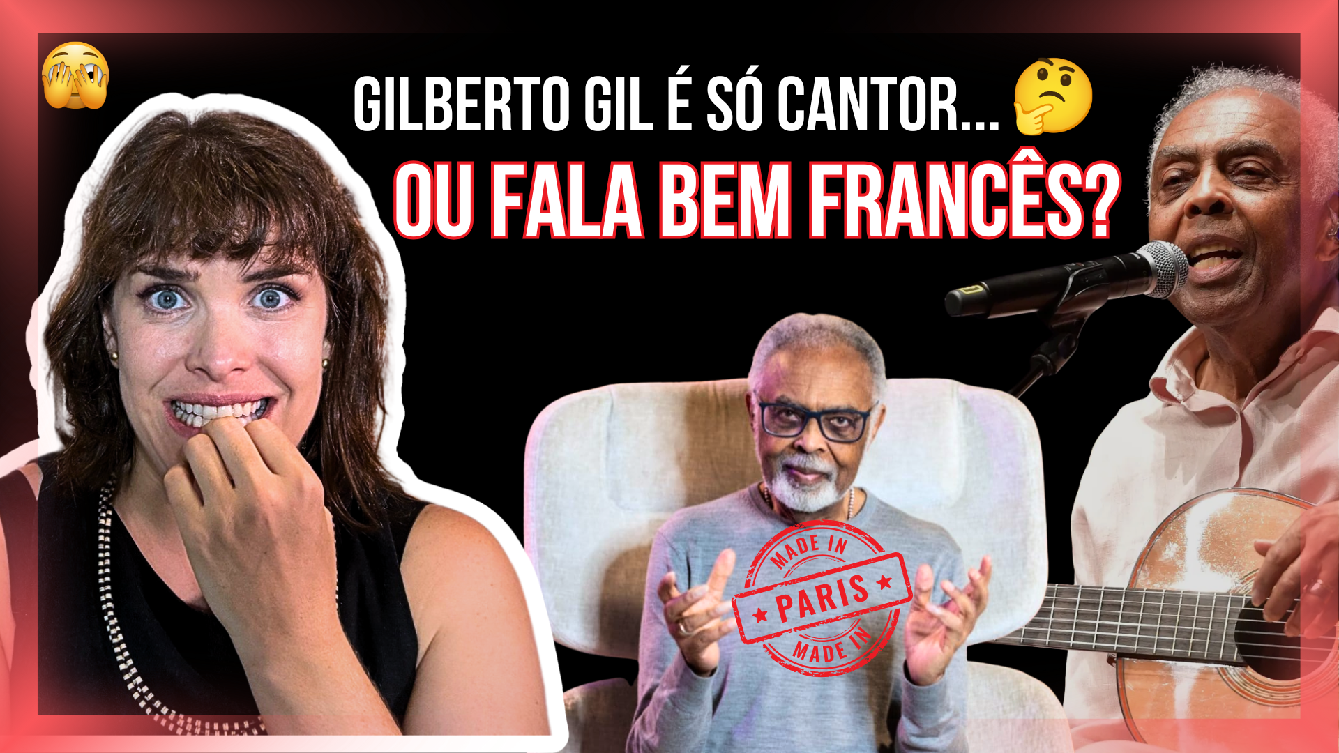 Gilberto Gil entra para a lista de famosos que falam francês, assista ...